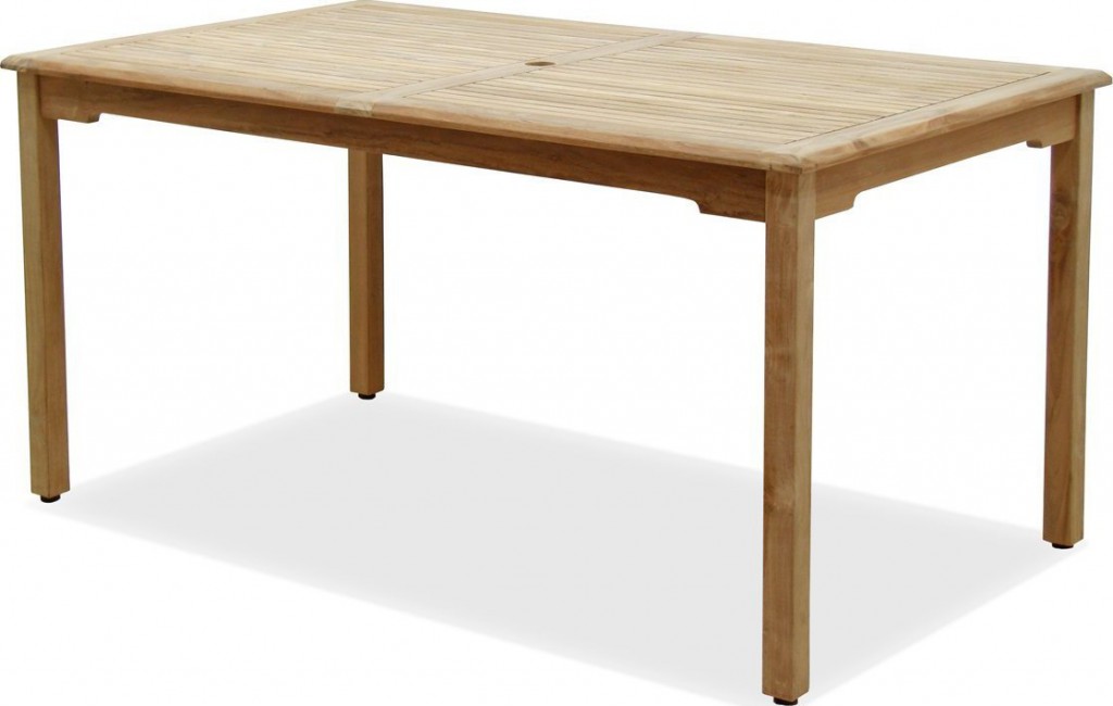 Amazonia Teak Maliana Rectangular Teak Outdoor Dining Table - Patio Table