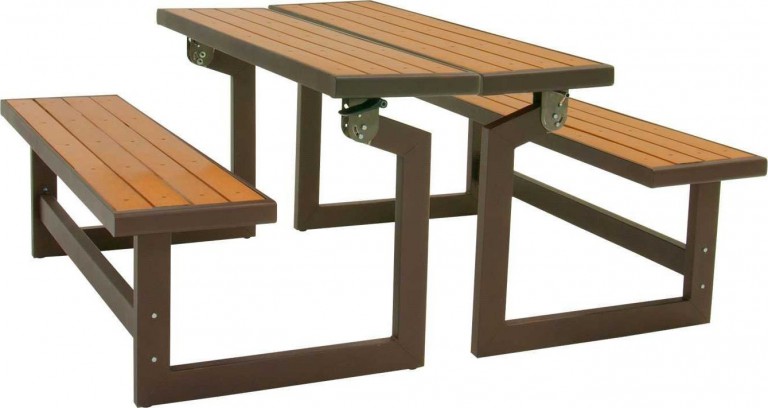 Lifetime Convertible Picnic Table Bench - Patio Table